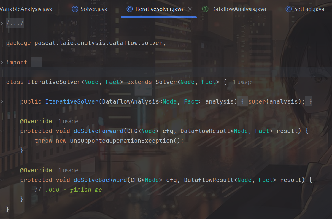 Tai-e Lab-作业 1：活跃变量分析和迭代求解器 – fushulingのblog